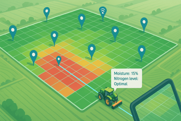 GPS technology in agriculture - Qaltivate